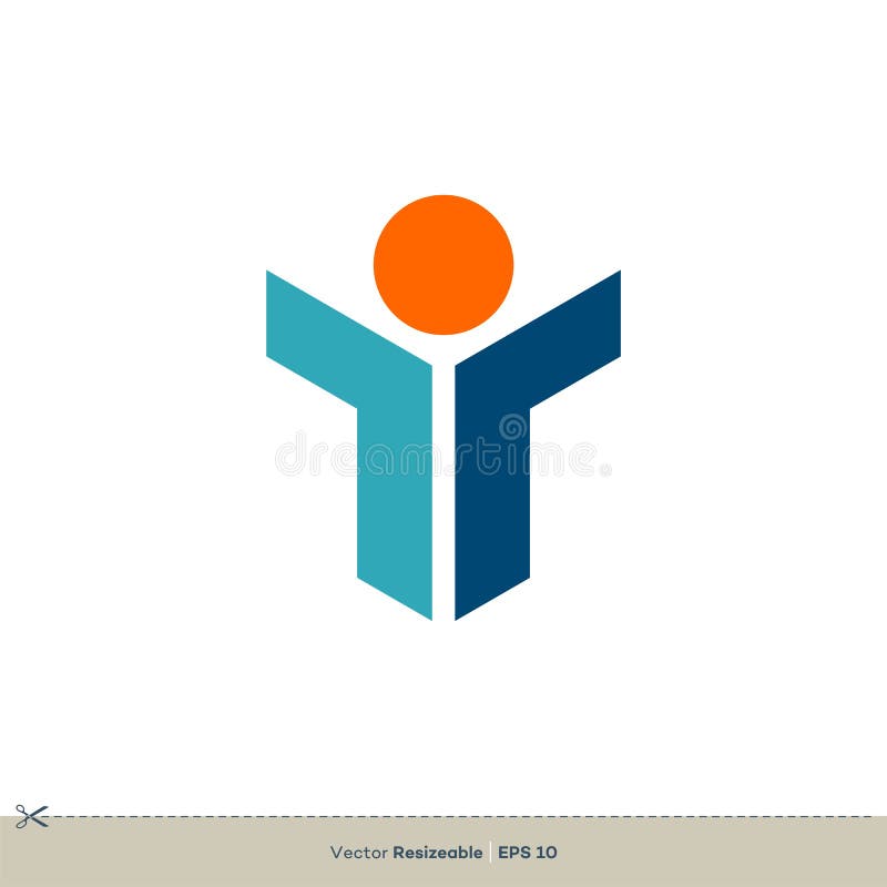 Human Figure Vector Logo Template Illustration Design. Vector EPS 10 ...