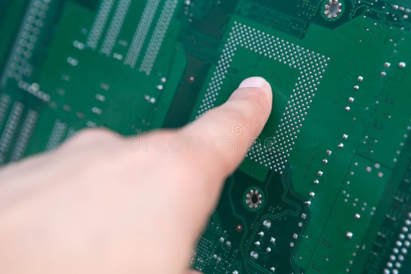 Finger Pressing Cpu Stock Photos - Free & Royalty-Free Stock Photos ...