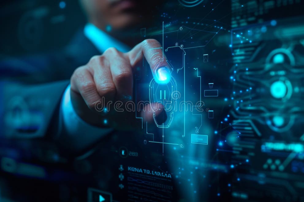 Human Fingerprint Scanning and Biometric Authentication. Future ...