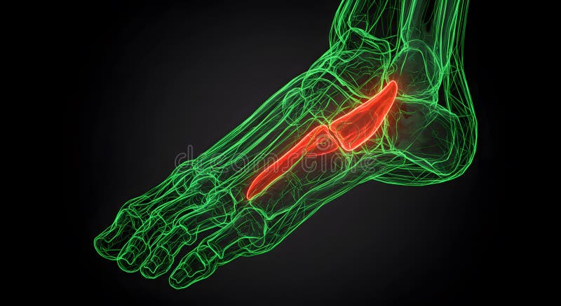 Human Foot Anatomy 3D Model: Detailed Visualization of Navicular Bone ...