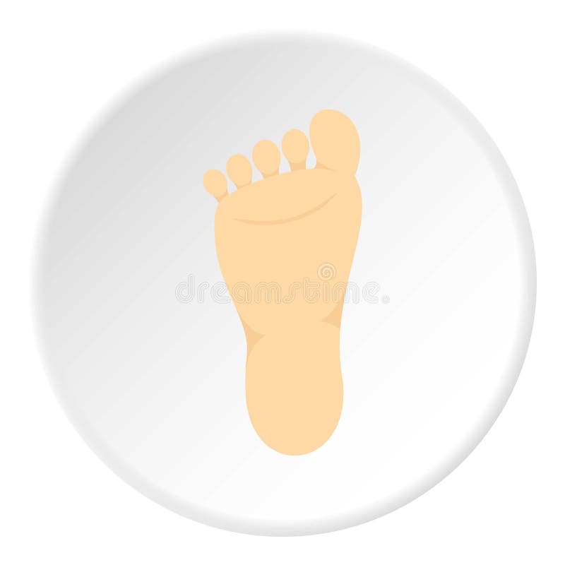 Human Feet Icon, Outline Style Stock Vector - Illustration of footprint ...