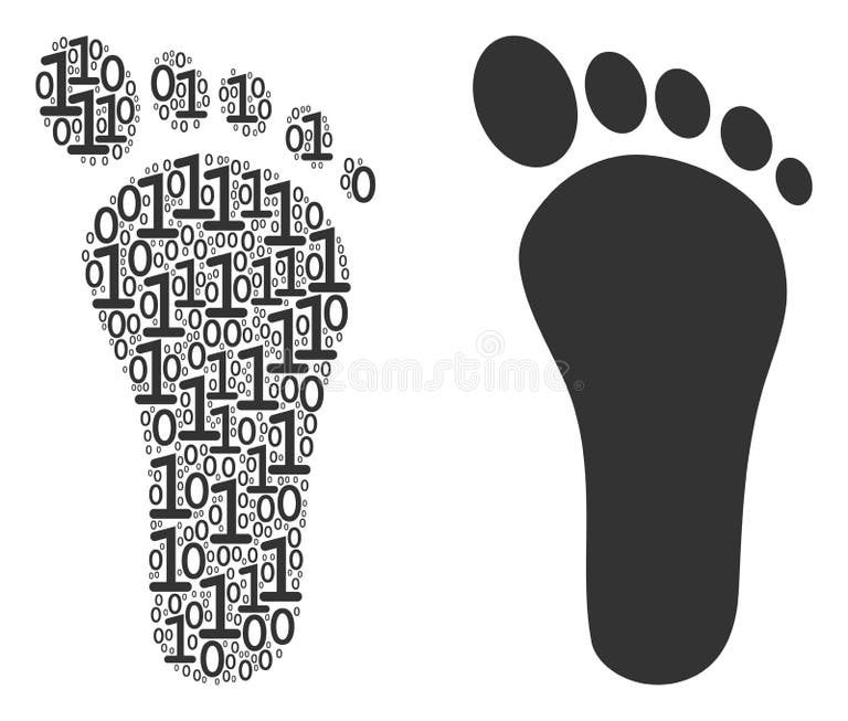 Footprint Collage Stock Illustrations – 545 Footprint Collage Stock ...
