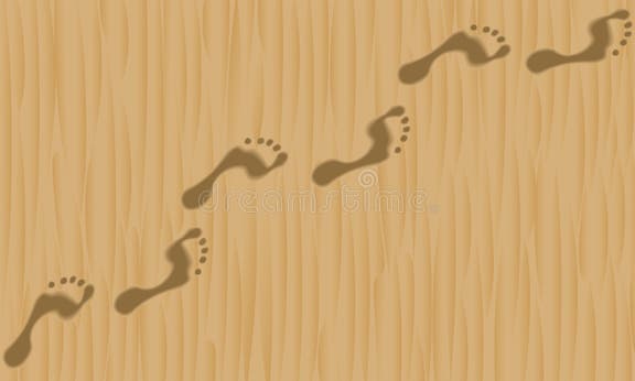 Curve Human Footprints Stock Illustrations – 40 Curve Human Footprints ...