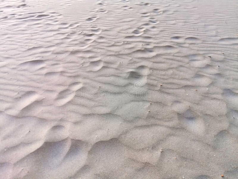 Human Footprints on the Beach Sand Stock Image - Image of dune, path ...