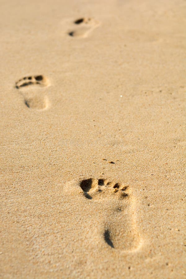 Human footsteps stock image. Image of nature, people - 40627855