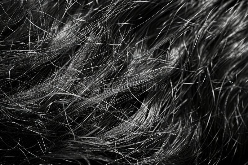 Human Hair Structure, Snapshot Aesthetic,keratin. Stock Photo - Image ...