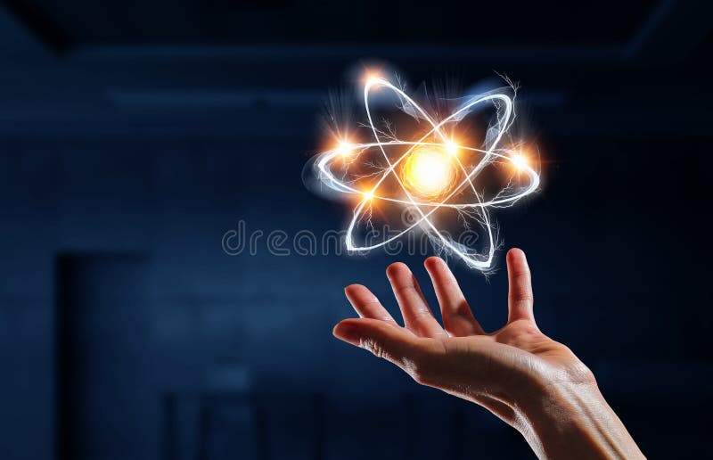 Humankind and science stock photo. Image of atom, secure - 115344864