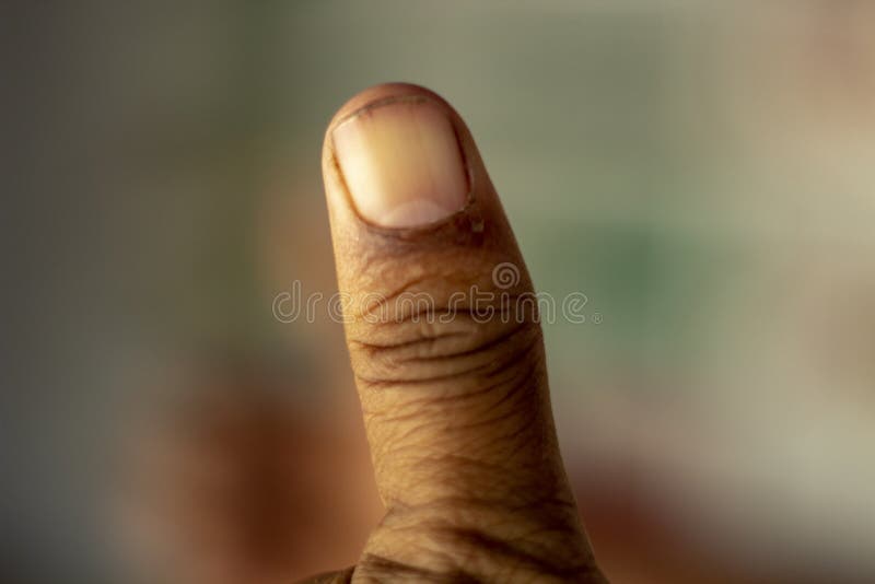 It is a Human Hand and the Background is Blurred Stock Photo - Image of ...