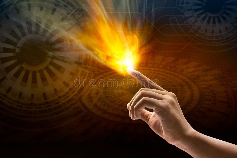 Human hand catch fire stock image. Image of burst, people - 79896957
