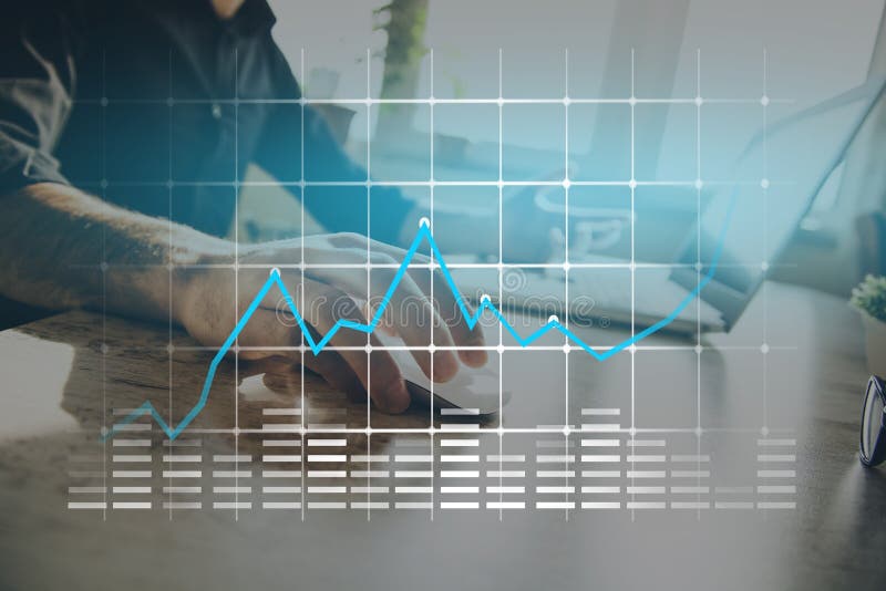 Human Hand and Computer Keyboard Stock Photo - Image of hand ...