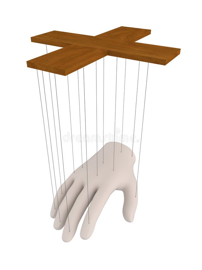 Puppet Master Hand Human Stock Illustrations – 335 Puppet Master Hand ...