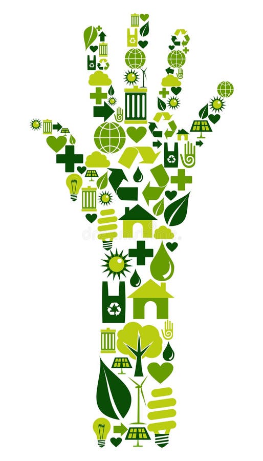 Environmental Icons for Go Green.. in the World.. Stock Vector ...