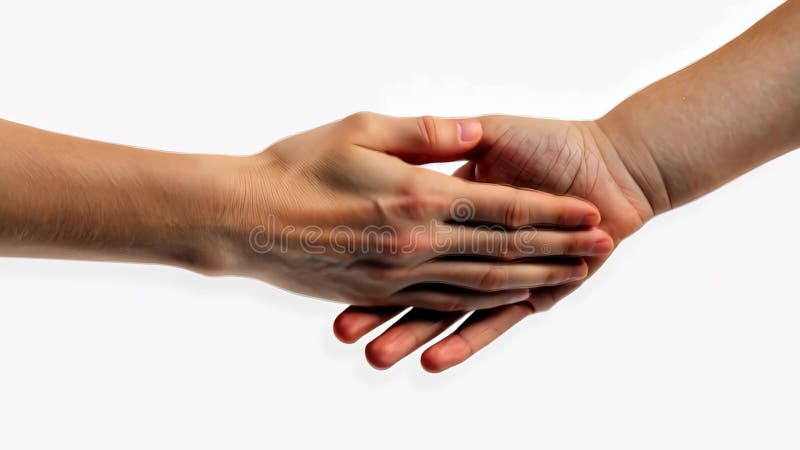 A Human Hand Extends Toward Another, Symbolizing an Invitation or ...