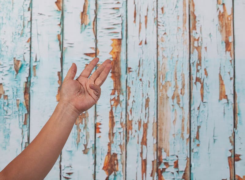 Human Hand is Filming for Some Touch Stock Image - Image of finger ...