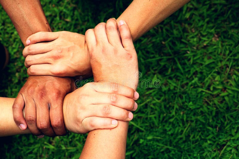 Human Hand.hand Catch Stable. Stock Image - Image of assistance ...