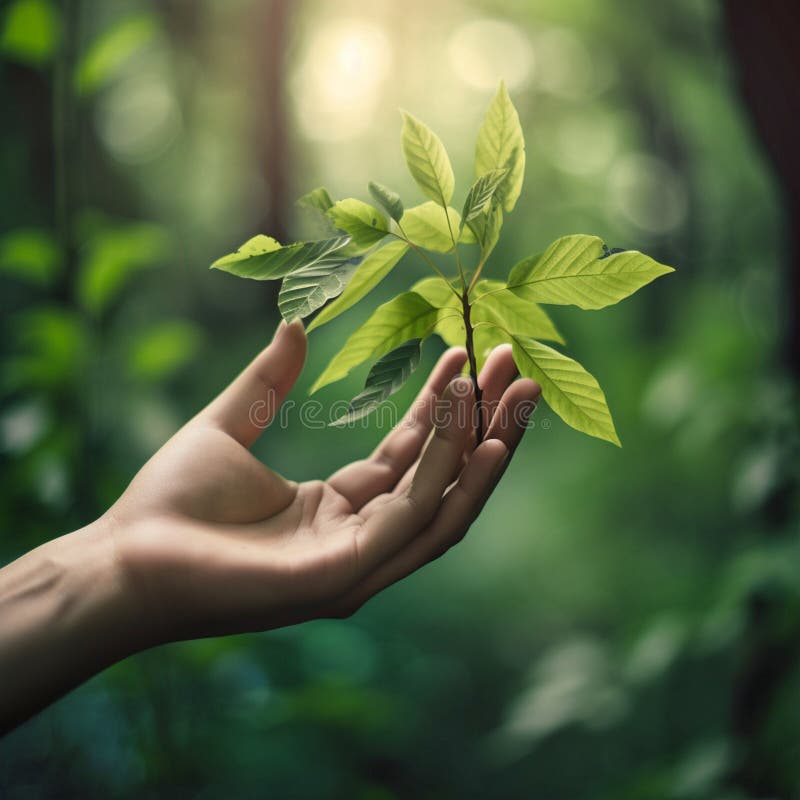 Human Hand Touching Artificial Intelligence Hand, Generative AI Stock ...