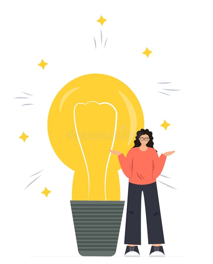 Person Holding Light Bulb, Finding Ideas, Solution or Answer, Startup ...