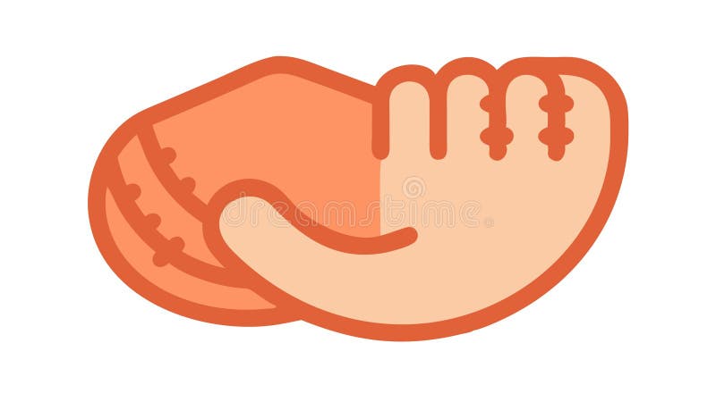 Human Hand Icon, Symbolizing Help, Connection, or Action , Vector ...
