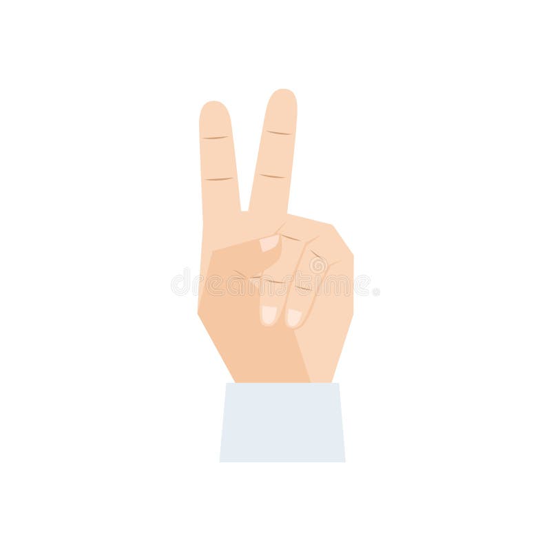 Human Hand Illustration stock vector. Illustration of palm - 211085297