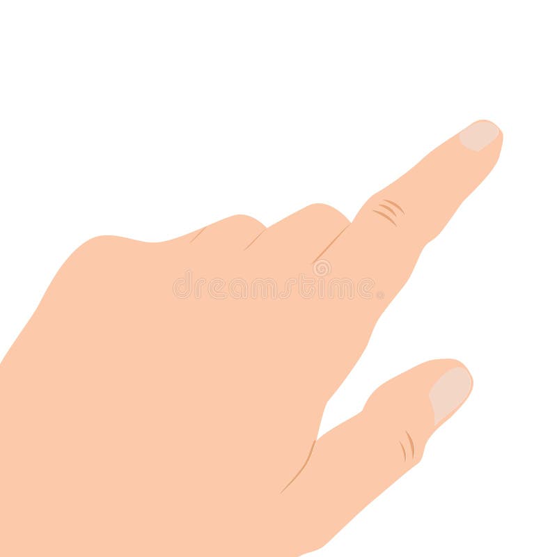 Finger Pointing Transparent Background Stock Illustrations – 303 Finger ...