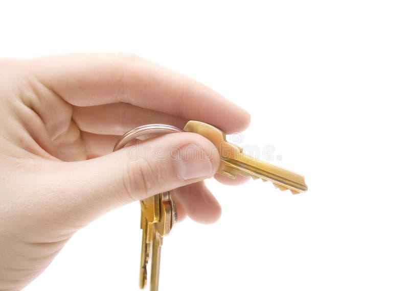 Human Hand With Keys Picture. Image: 4565612