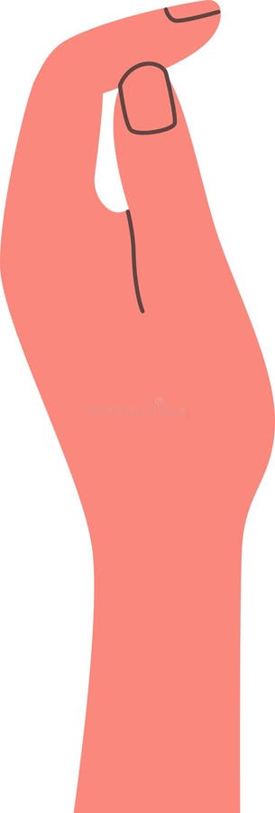 Human Hand Palm stock vector. Illustration of gesture - 330459479