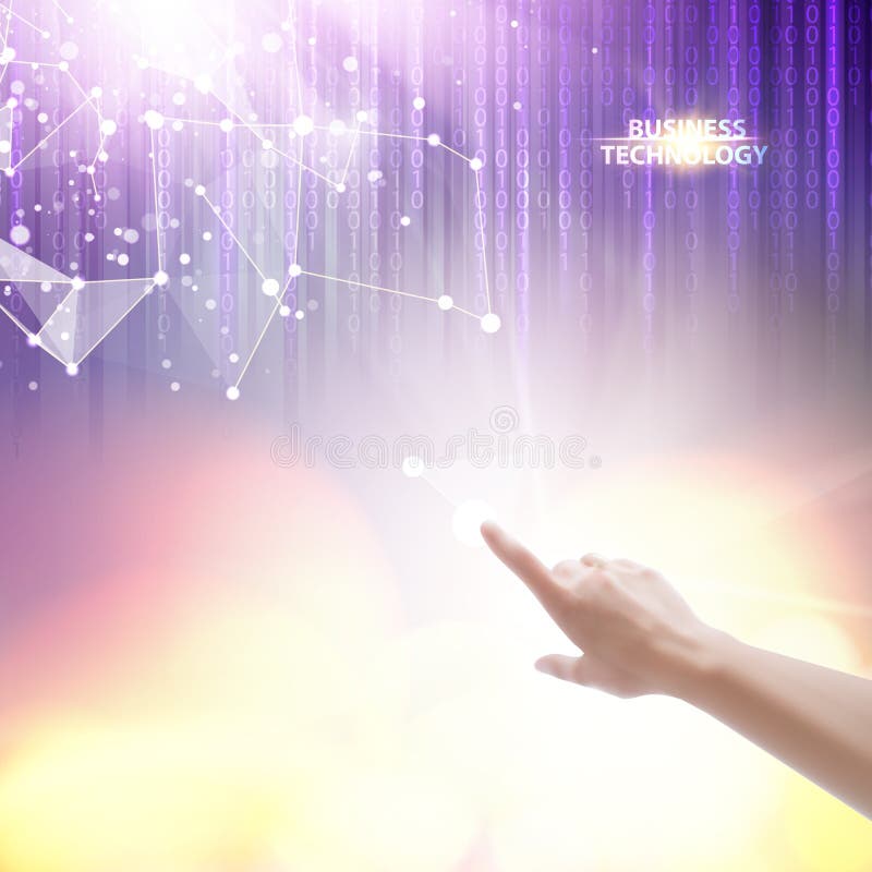 Abstract science design. stock vector. Illustration of border - 99668206