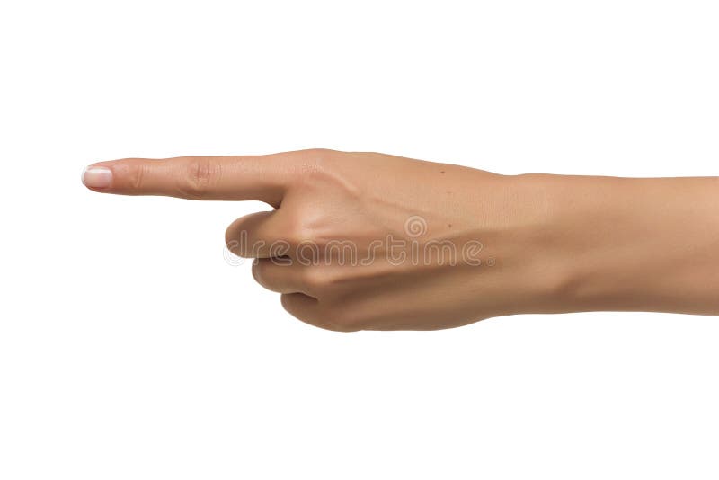 Human Hand Point with Finger Stock Image - Image of person, asian: 82789977