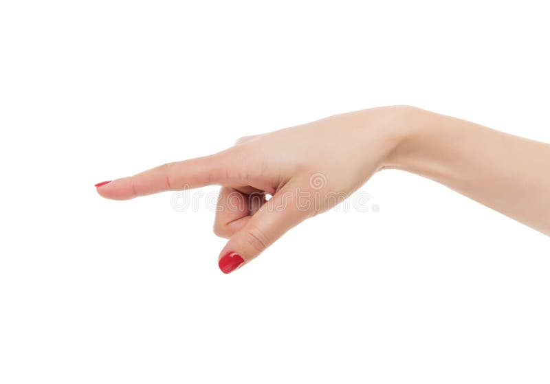 Human Hand Point with Finger Stock Photo - Image of communication ...