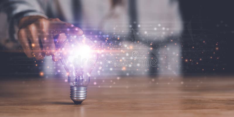 Human Hand Pointing at Tablet, Data and Document Management Concept,and ...