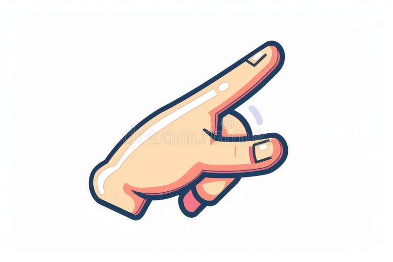 A Human Hand Pointing at Something with a Finger, Possibly Indicating ...