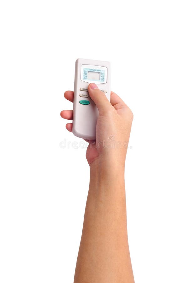 Hand Holding Remote Control Stock Image - Image of push, hand: 2253483