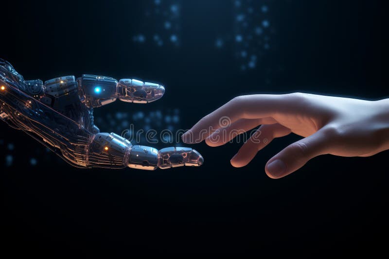 Ai Human Touch Stock Illustrations – 3,306 Ai Human Touch Stock ...