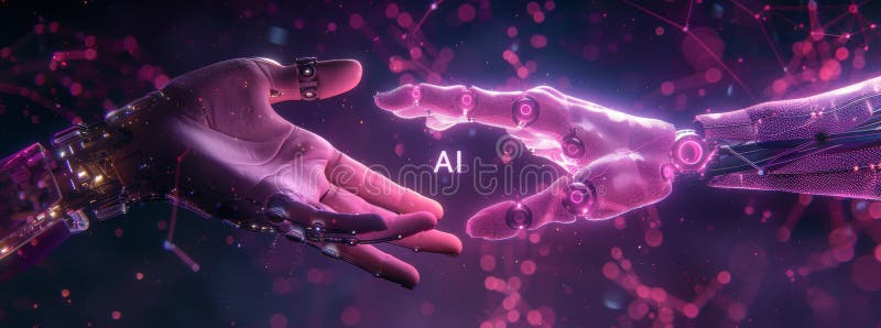 Human Hand and Robotic Arm Reaching Towards Each Other with AI ...