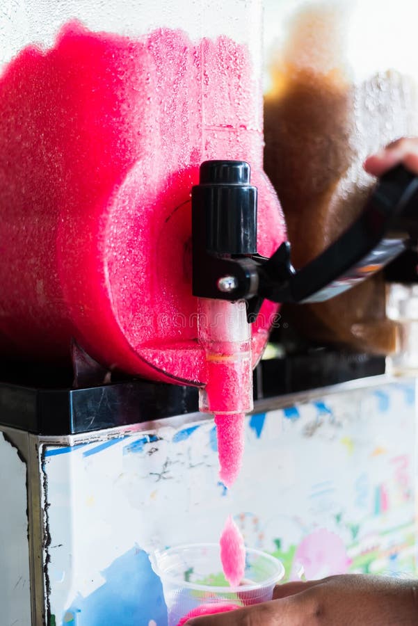 Human Hand Serving Slushy Drink Stock Photo - Image of dessert, eating ...