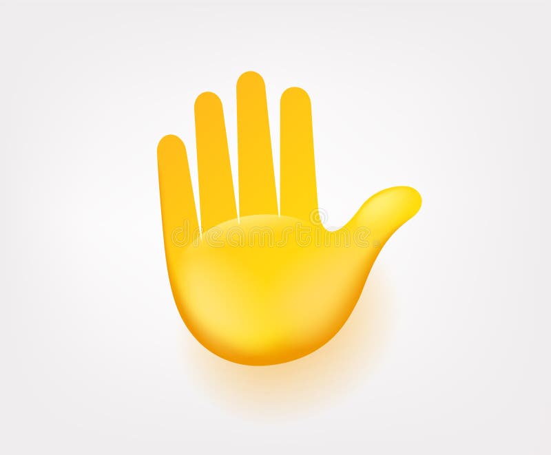 Emoticon Stop Sign Stock Illustrations – 1,754 Emoticon Stop Sign Stock ...