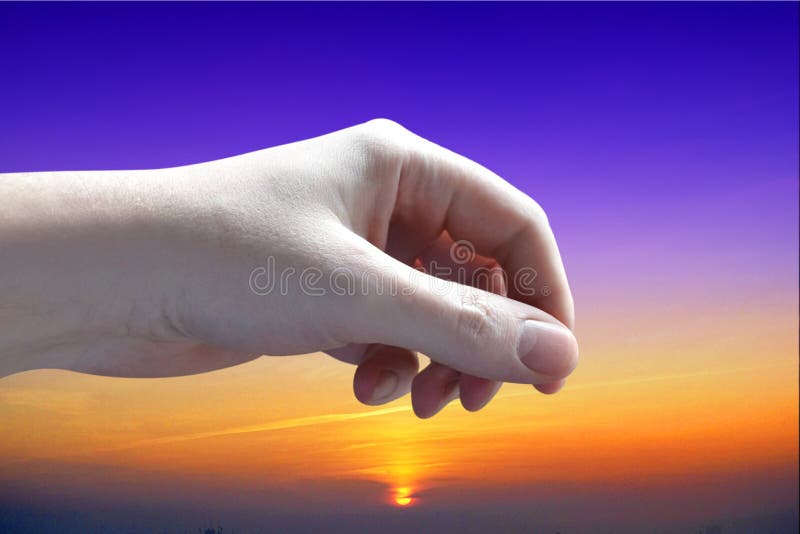 Human Hand - Pointing Out, Direction Concept Stock Image - Image of ...