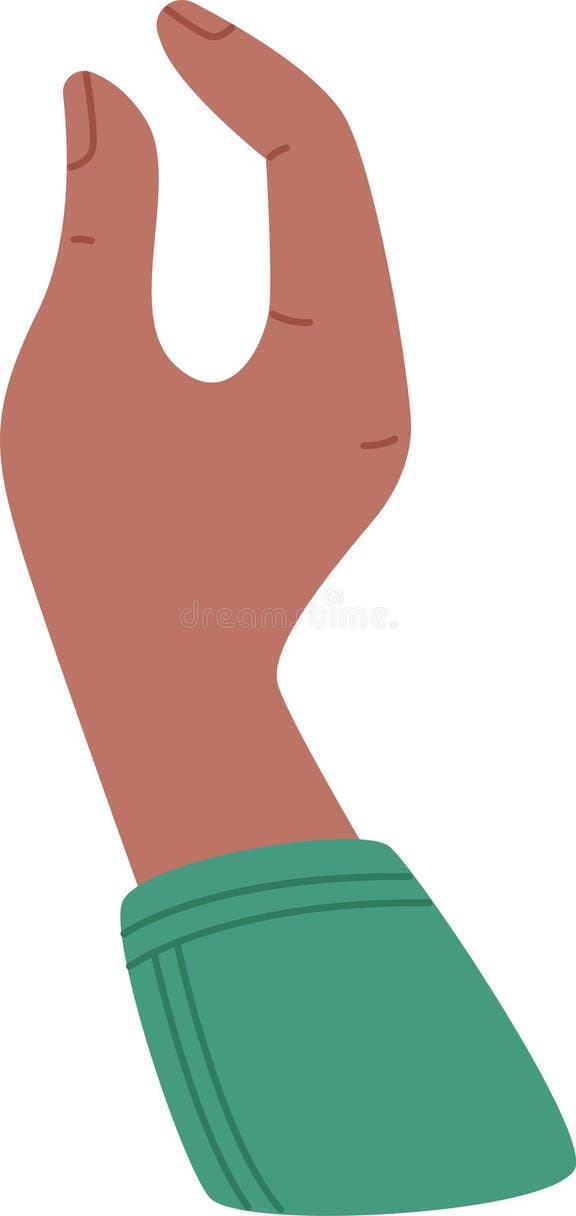 Human Hand Taking Something Stock Vector - Illustration of hand, hold ...