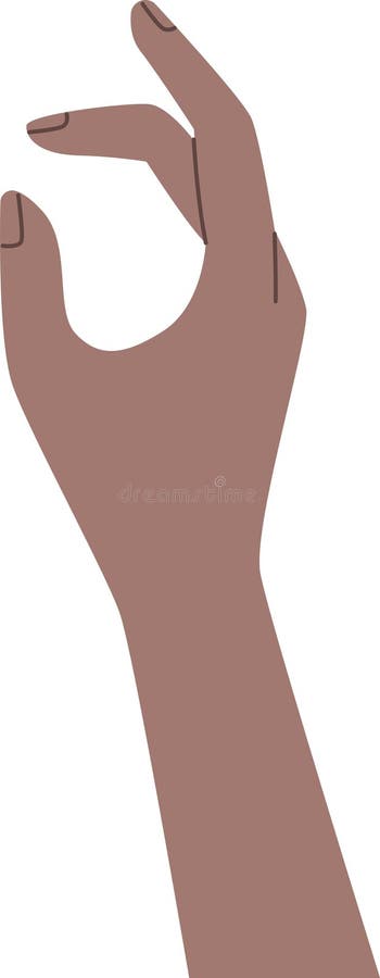 Human Hand Taking Something Stock Vector - Illustration of body, hold ...