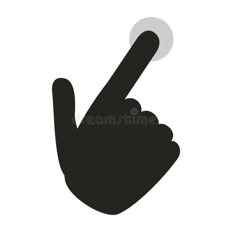 Human hand touch design stock vector. Illustration of concept - 80910374