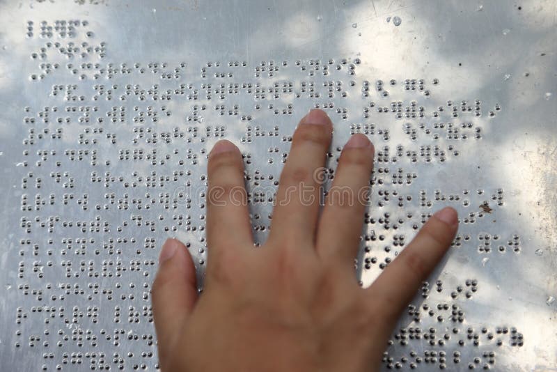 Braille stock image. Image of blindness, reading, handicapped - 159534067