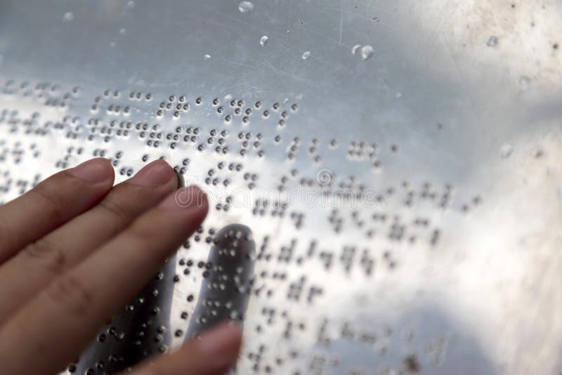 Braille stock image. Image of read, conceptual, finger - 159534077