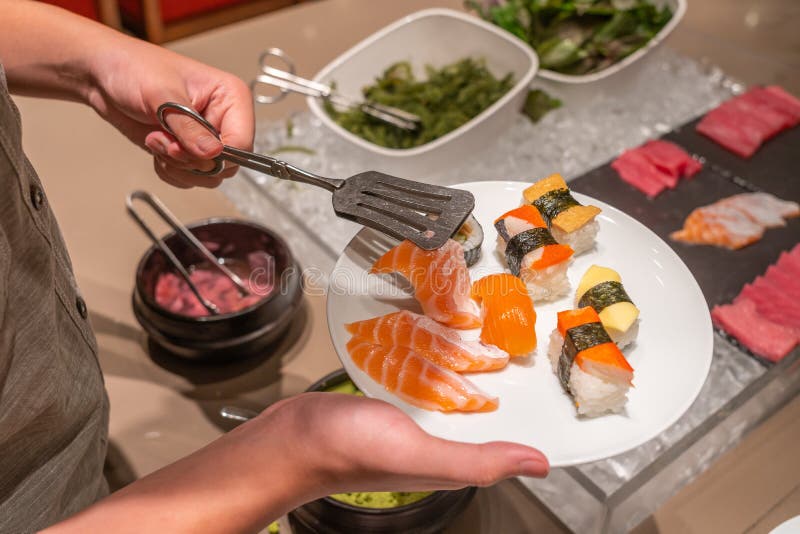 Sushi Buffet Stock Photos - Download 3,749 Royalty Free Photos