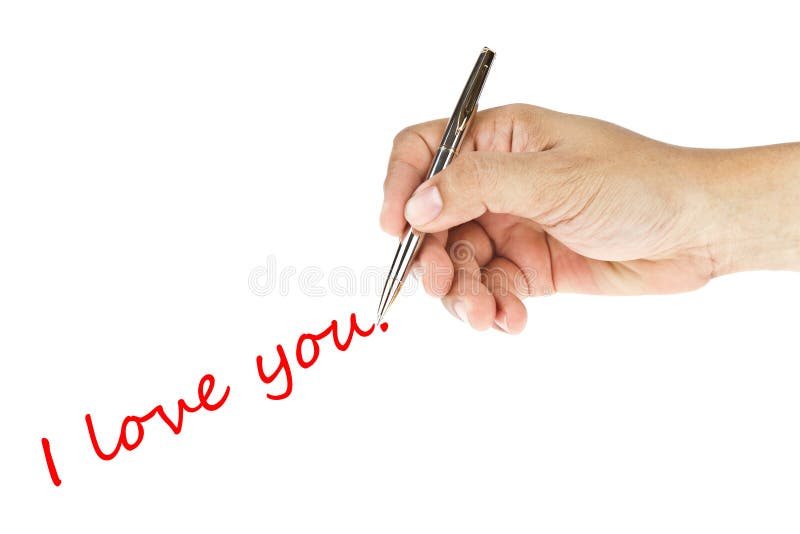 Human hand writing stock image. Image of colorful, beautiful - 22881585