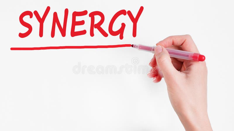 Hand Marker Writing Synergy Concept Stock Photos - Free & Royalty-Free ... Hand Marker Writing Synergy Concept Stock Photos - Free & Royalty-Free ...
