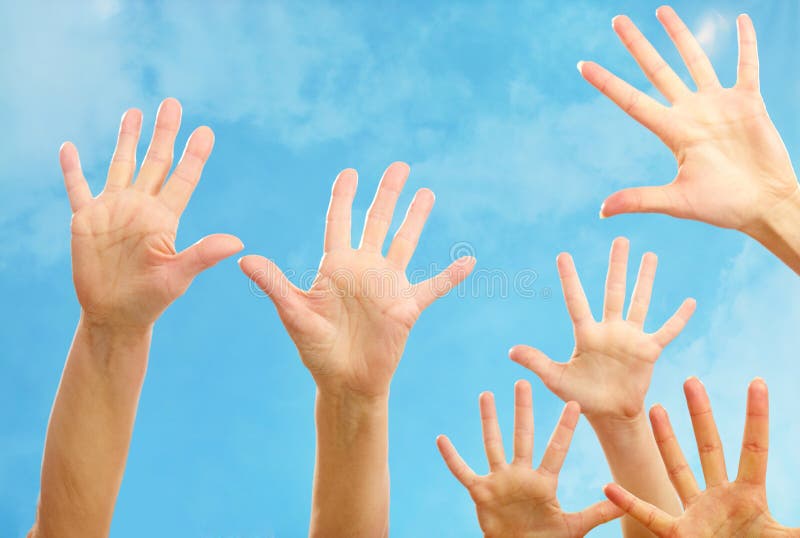 Freedom hands stock image. Image of people, hand, global - 10860913