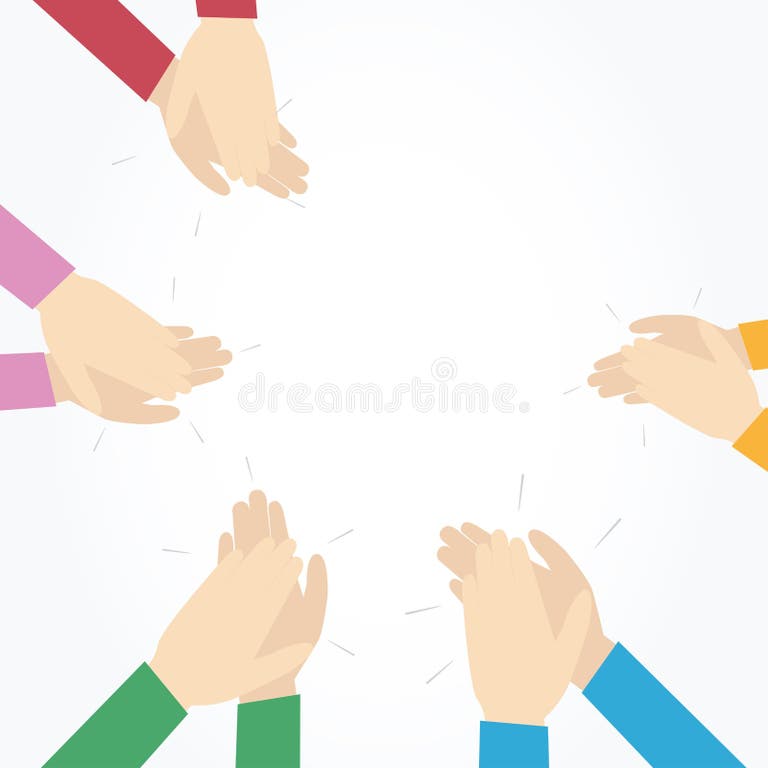 Applaud Congratulate Stock Illustrations – 869 Applaud Congratulate ...
