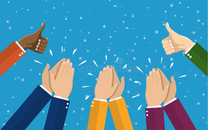 Applaus Stock Illustrations – 64 Applaus Stock Illustrations, Vectors ...