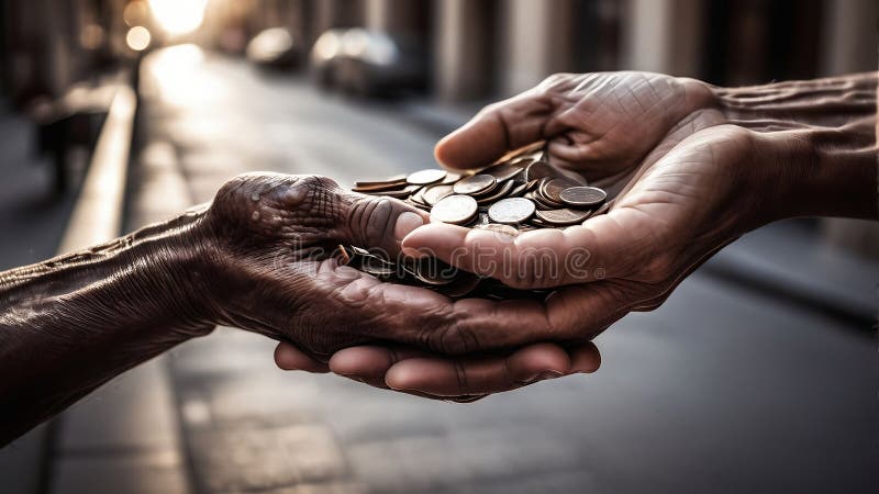 Giving Donations (AA3) stock illustration. Illustration of graphic ...