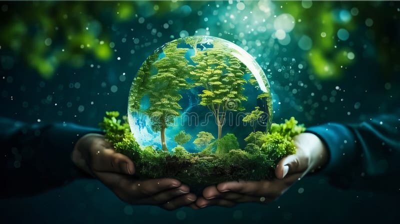 Green Hands Forest Stock Illustrations – 4,561 Green Hands Forest Stock ...